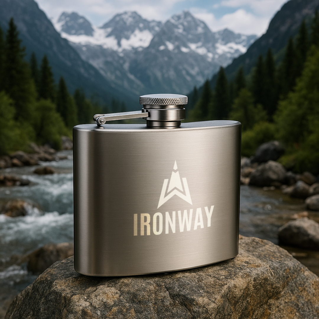 Adventure Flask – Stainless Steel Hip Flask for Explorers